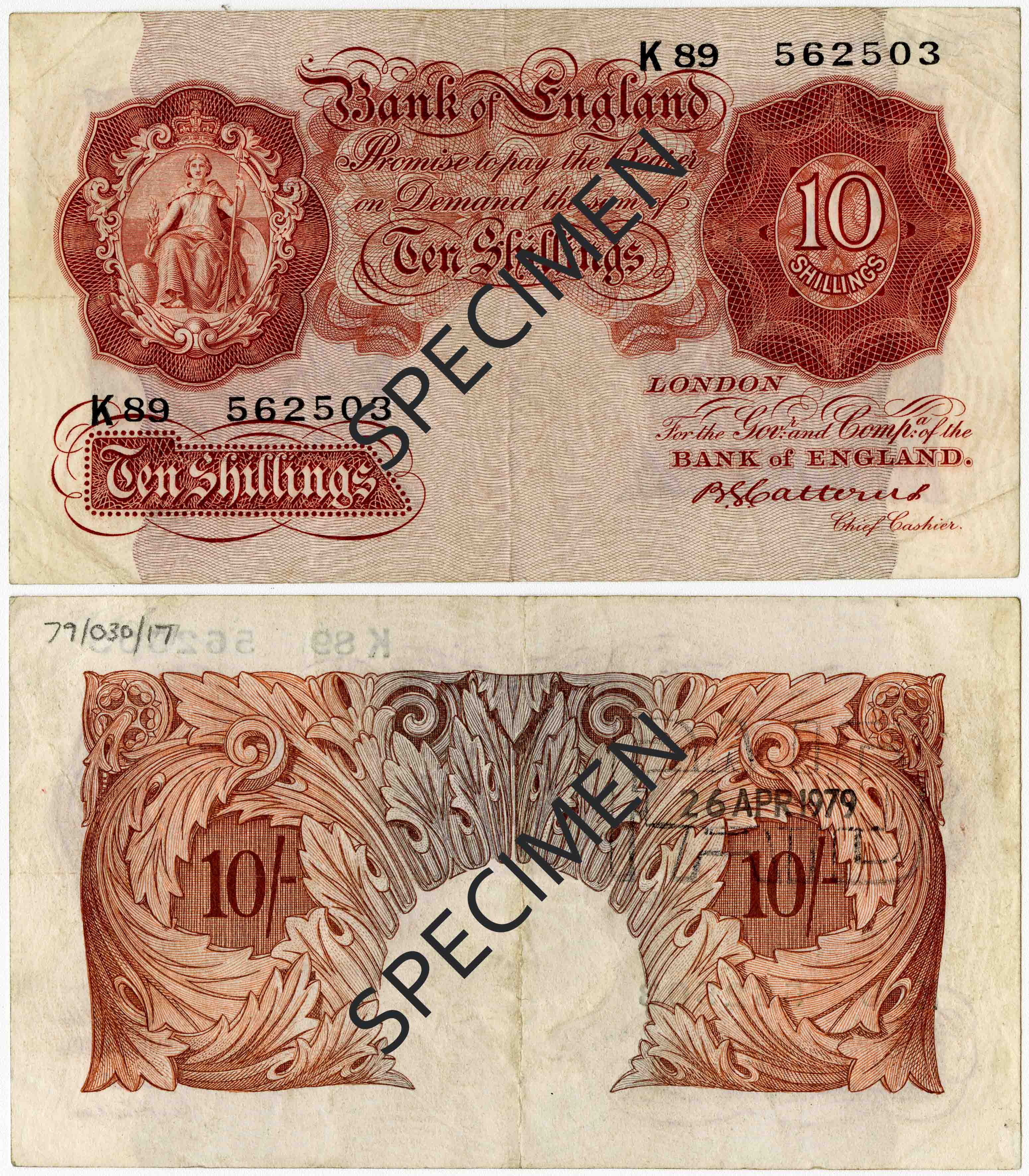 Withdrawn banknotes | Bank of England