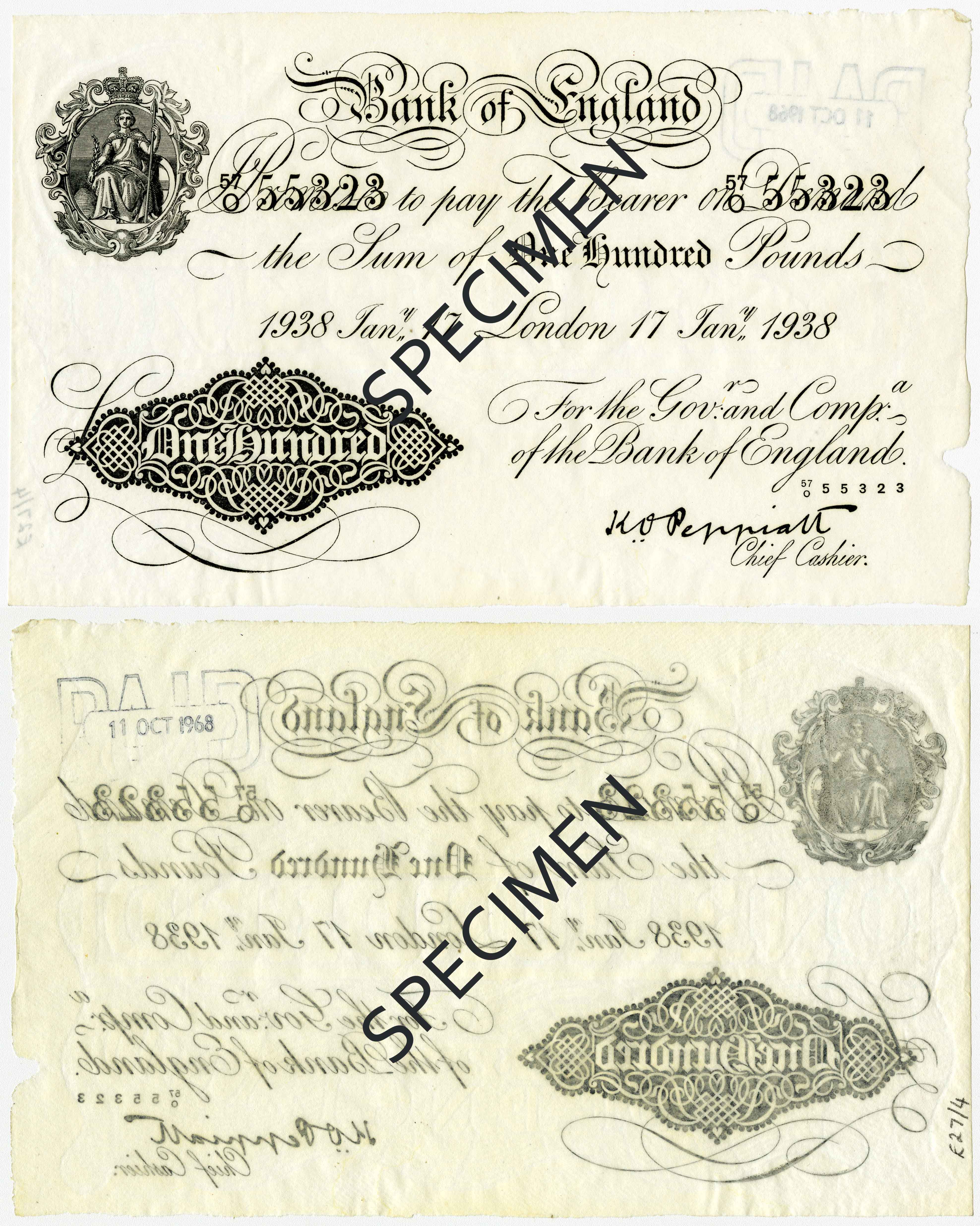 Withdrawn banknotes | Bank of England