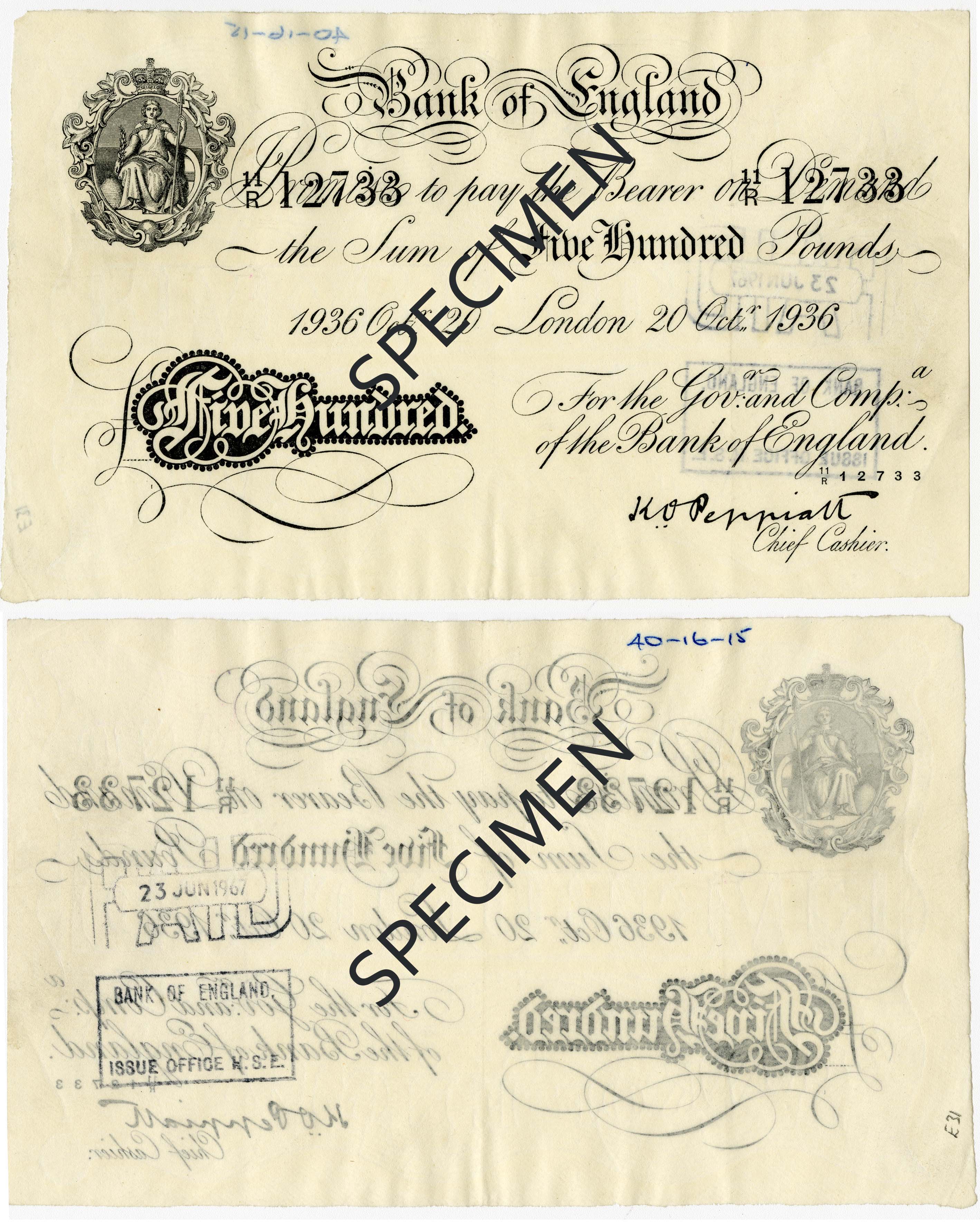 Withdrawn banknotes | Bank of England